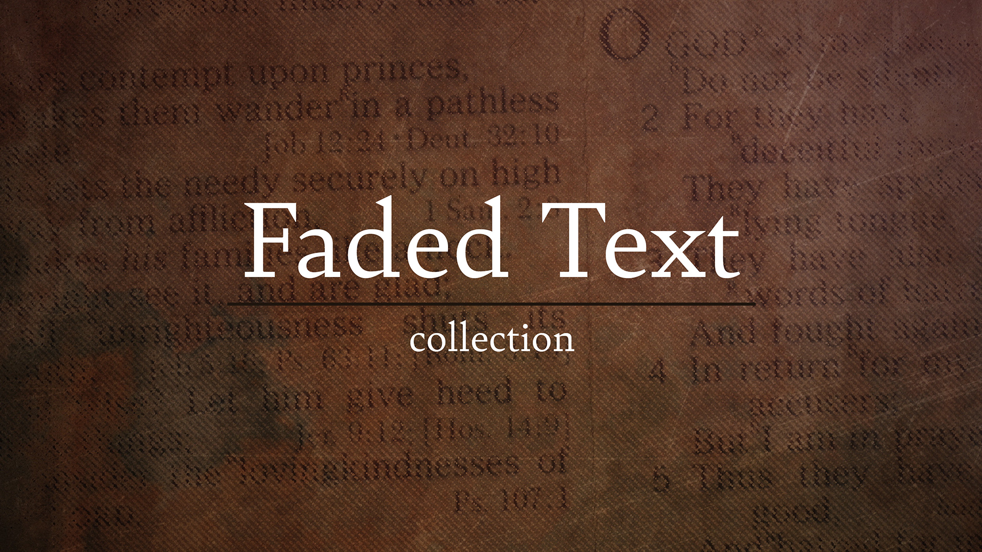 Faded Text | Collections | Shift Worship